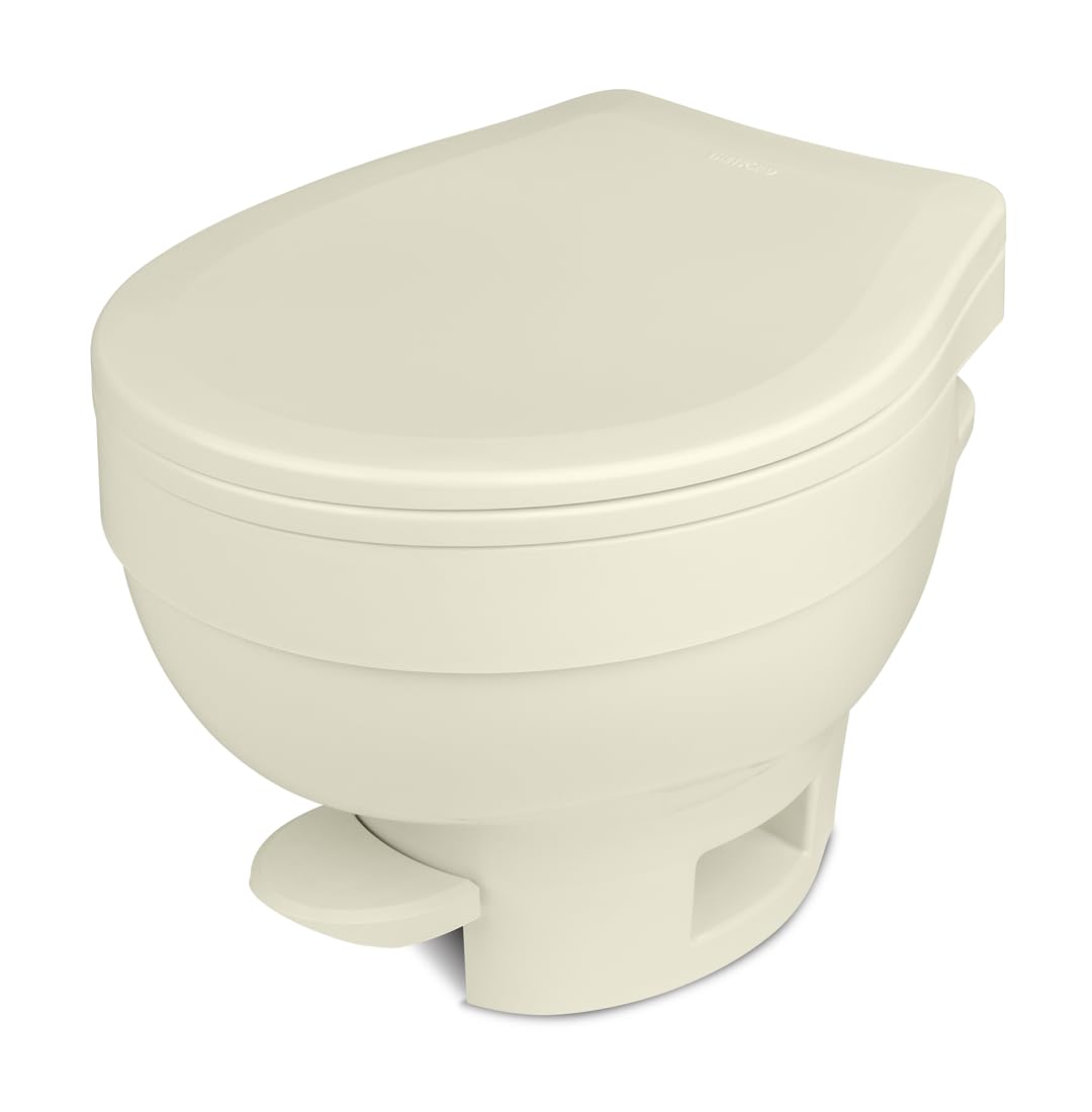 Thetford Aqua-Magic VI Low Profile Toilet, Parchment, Model 31834, Pol ...