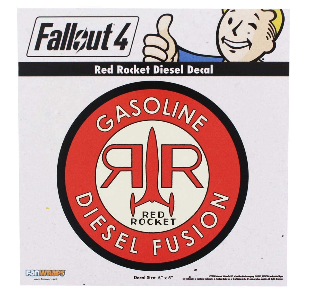 Fallout 4 Red Rocket Diesel Decal – Carkart
