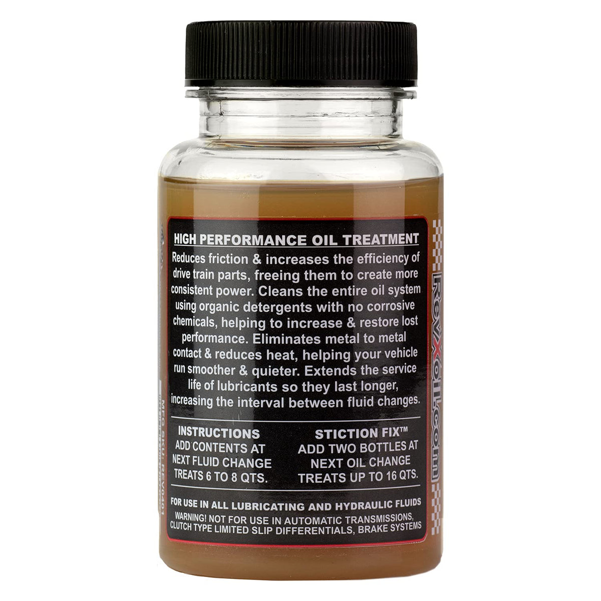 REV X Stiction Fix Oil Treatment - 4 fl. oz. (2 Pack) - Model REV0402 ...