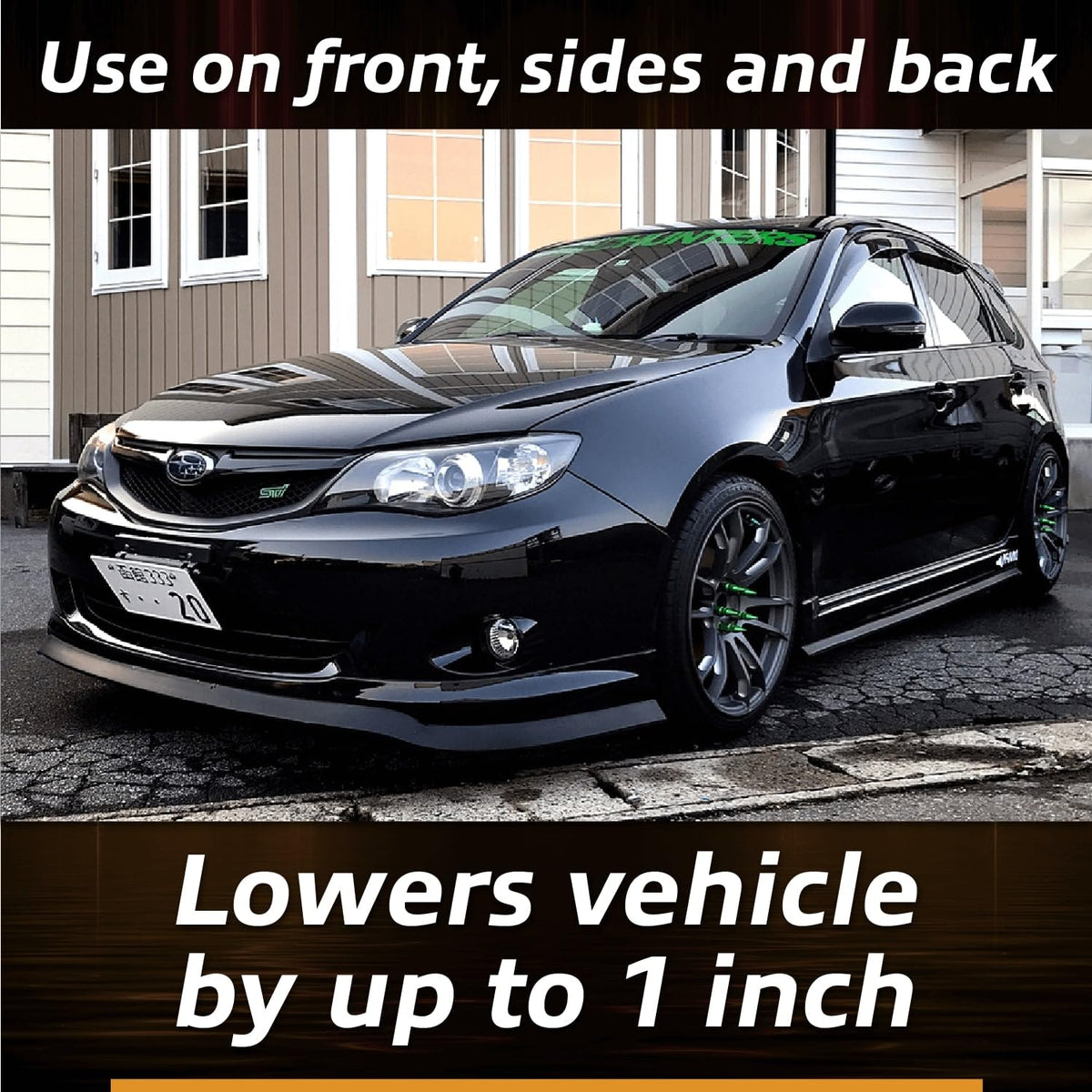 Ez Side Skirts Universal Rocker Panel Ground Effects Kit & Protector ...